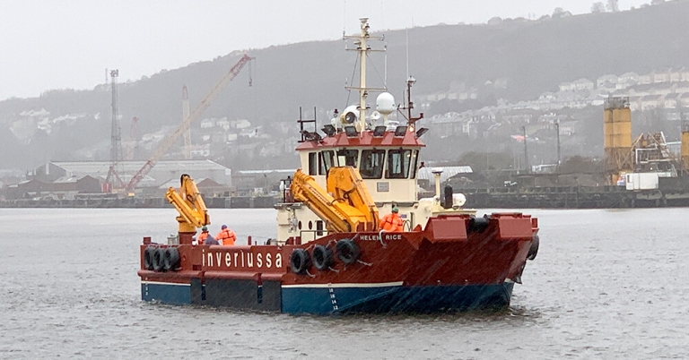 Inverlussa launches its newest vessel - Vera Navis