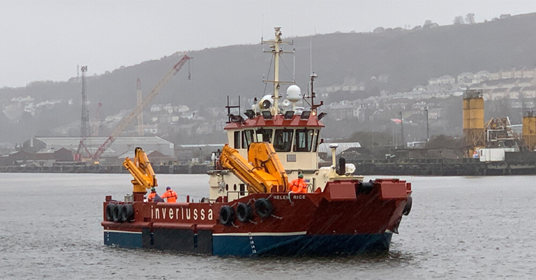 Fish Farm Service Vessel - 21m - "Helen Rice" - Vera Navis